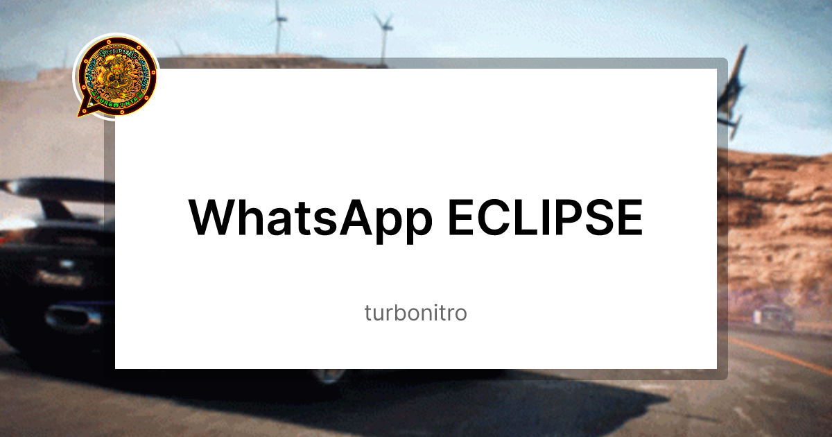 WhatsApp ECLIPSE